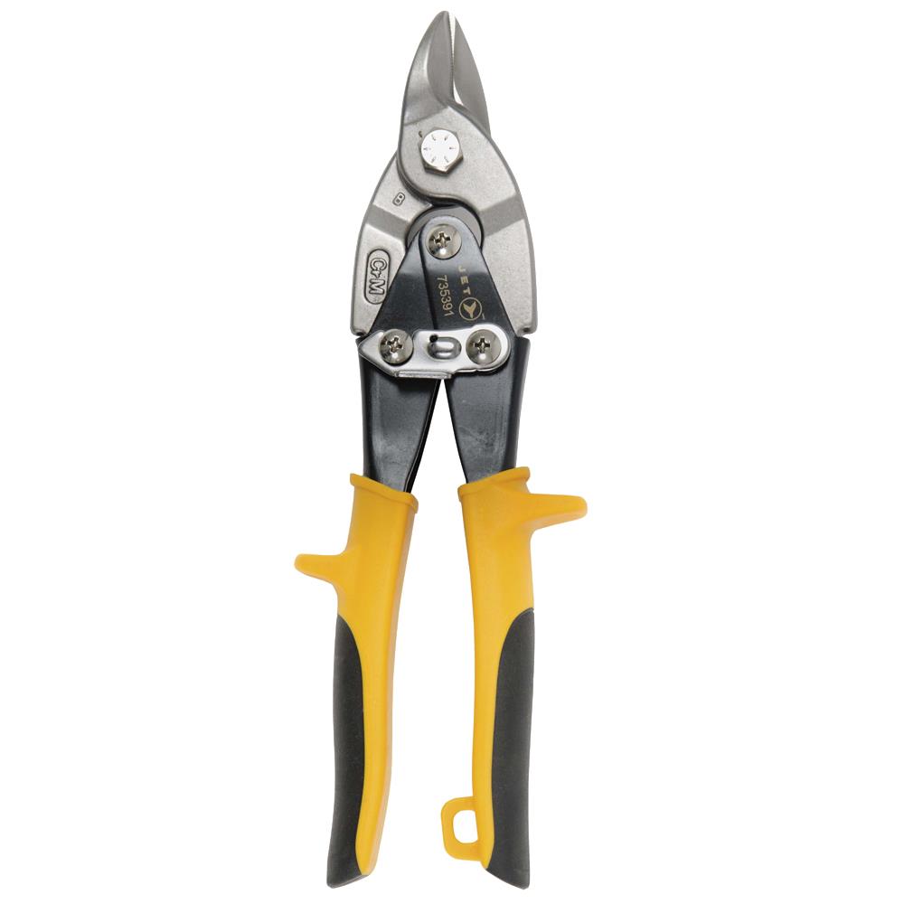 SureWerx 735391 JET 9" Straight Cut Bulldog Aviation Snips - Super Hea ...