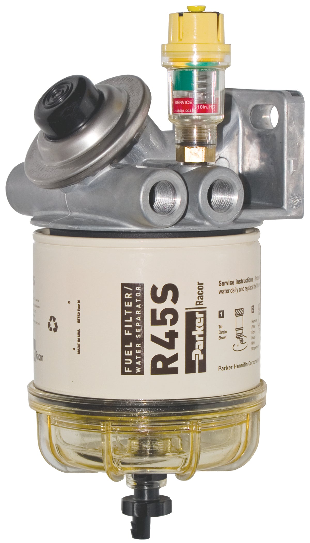 Racor 445R2 Fuel Filter/Water Separator — Cobalt Industrial